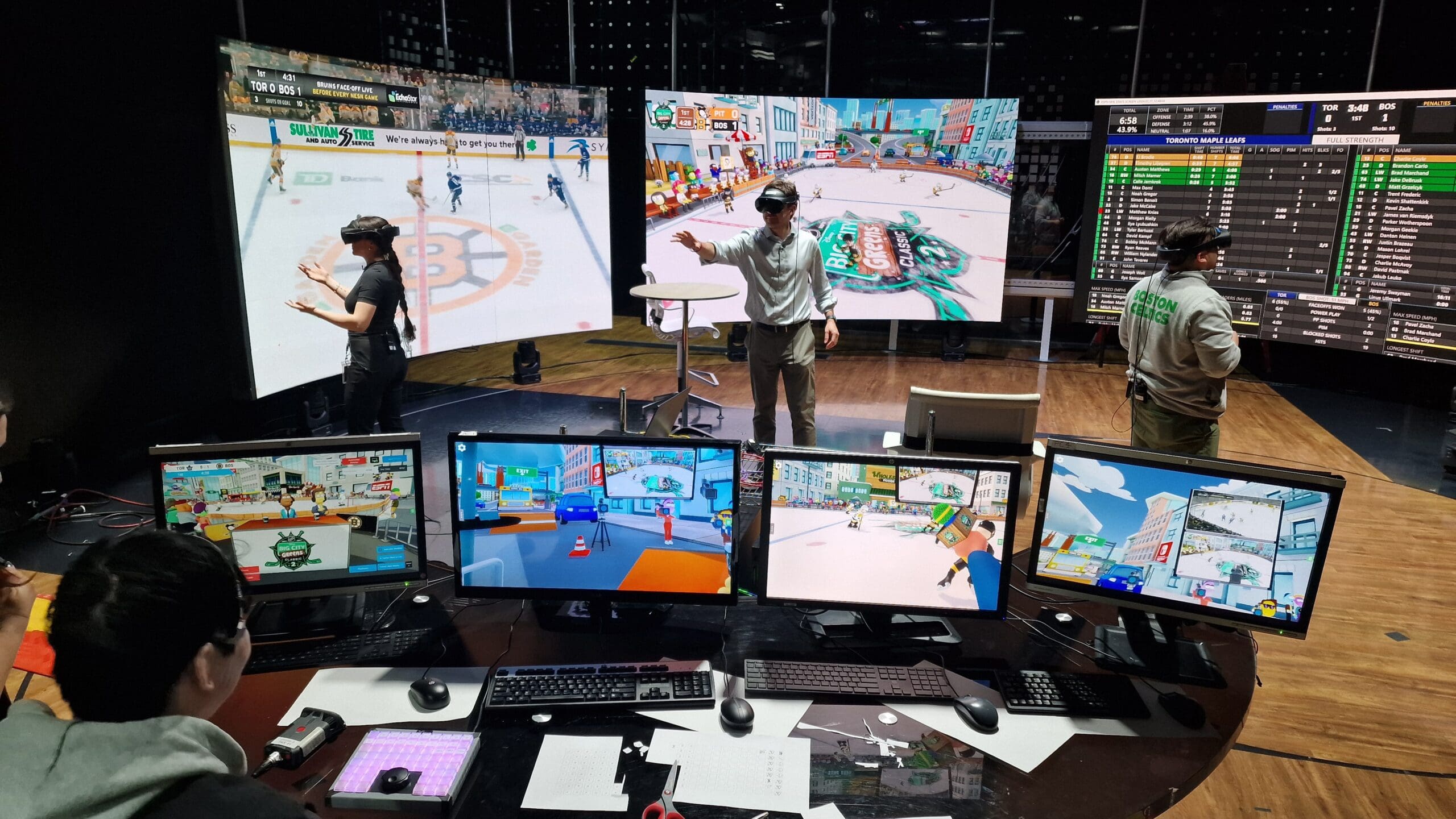 Bigger and Greener: ESPN Adds VR Announcer Headsets, Boosts Tracking ...